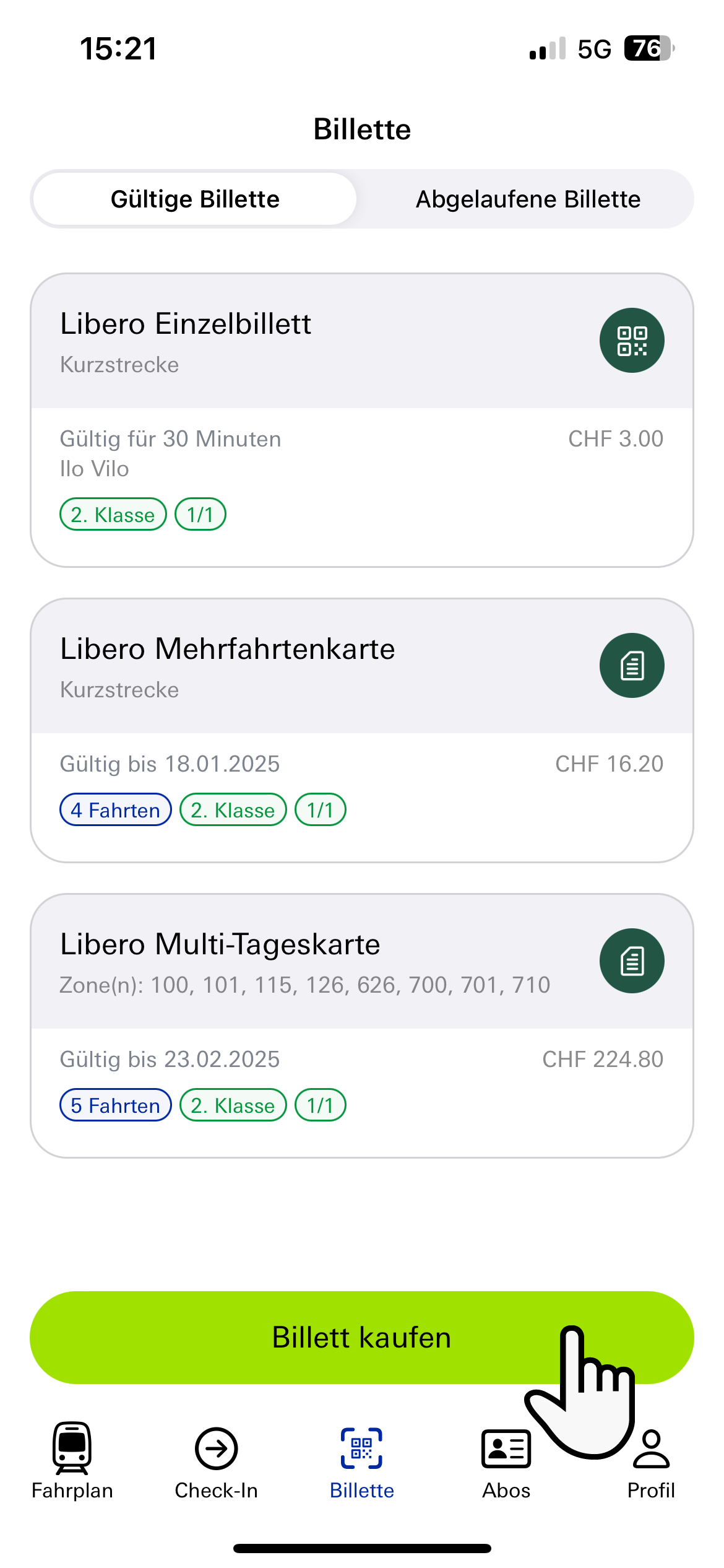 Wie kaufe ich eine Mehrfahrtenkarte? – Helpcenter BLS