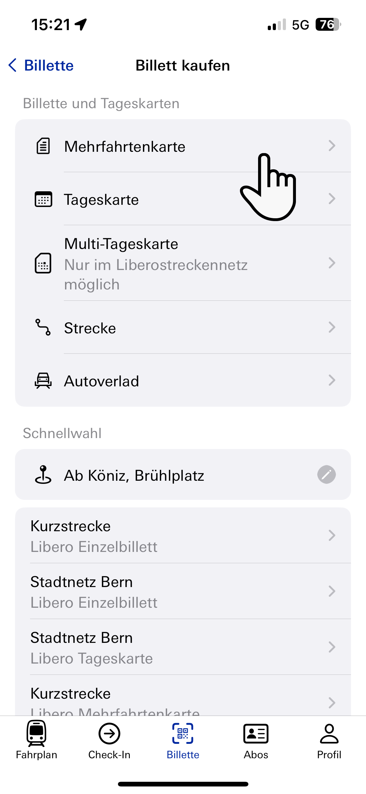 Wie kaufe ich eine Mehrfahrtenkarte? – Helpcenter BLS